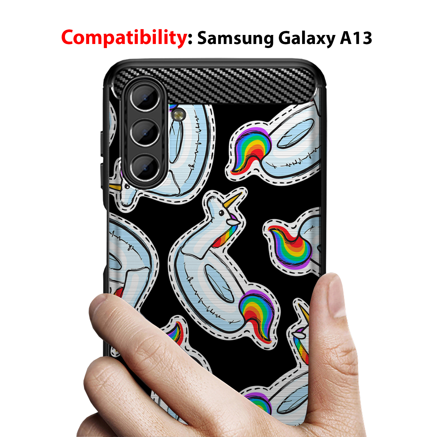 Case For [Samsung Galaxy A13 5G][FLEX TPU SET17] Cool Embossed Slim ...