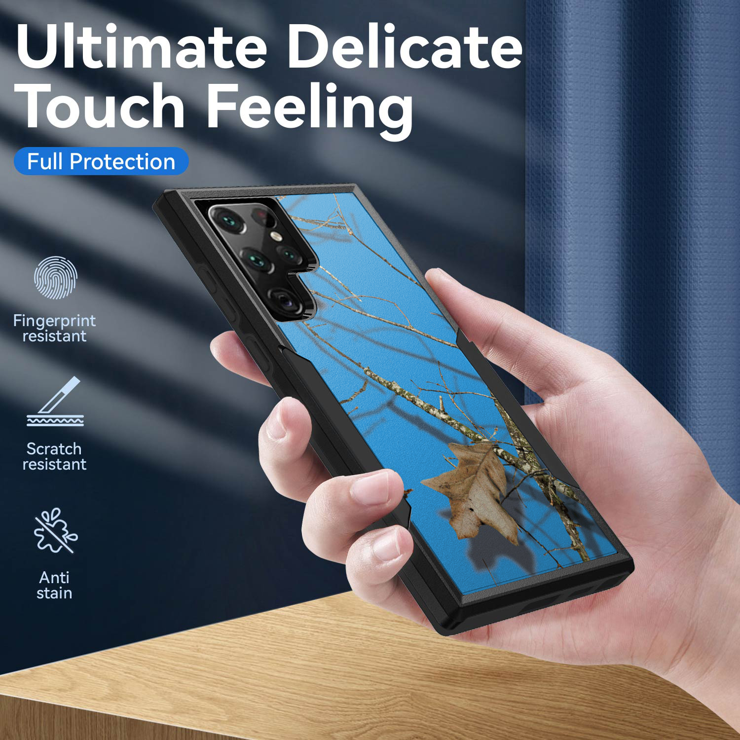 For [Samsung Galaxy S22 Ultra][DUAL TACTICAL][Hybrid Two Piece Case ...